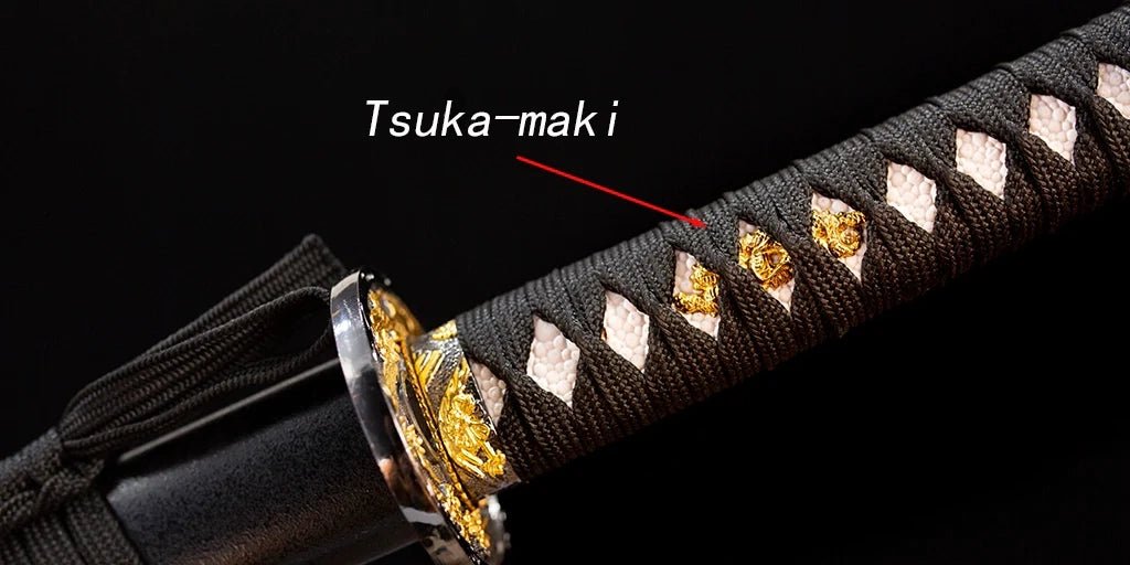 "tsuka-ito": the rope on the handle of the katana