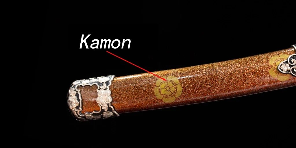 Kamon- Emblem on Japanese sword sheath