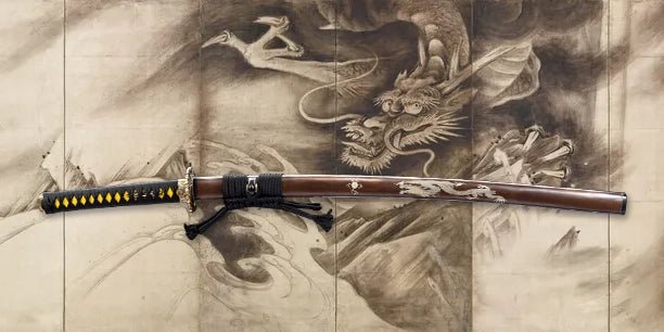 Carving Dragon Katana