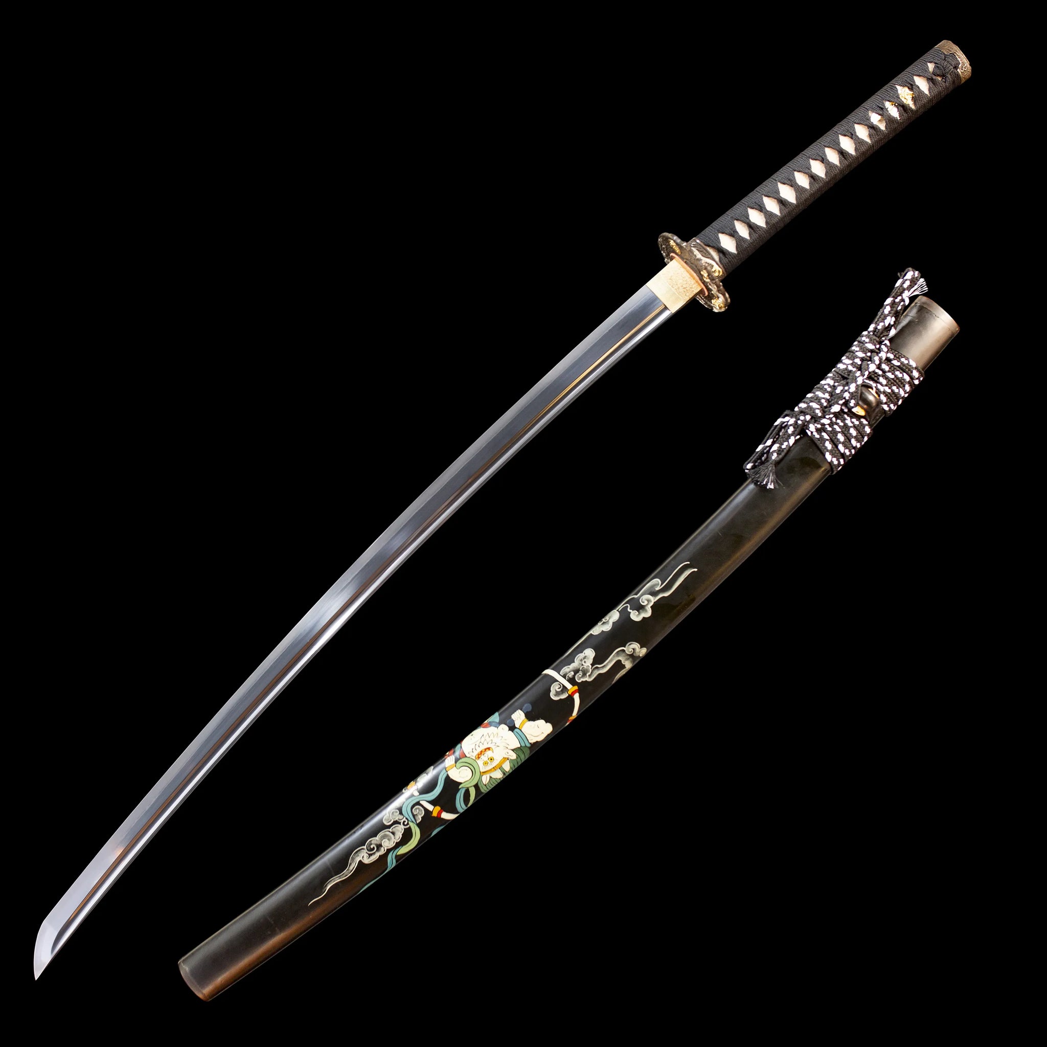 Black Raijin Katana
