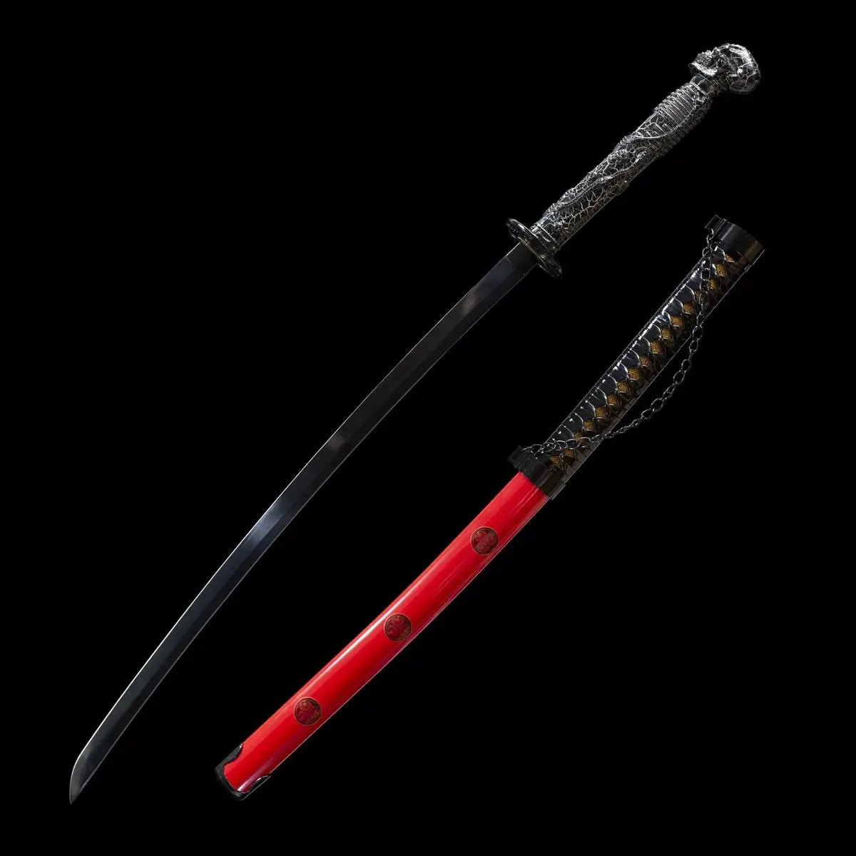 Anime Skeleton Demon King Katanas For Sale