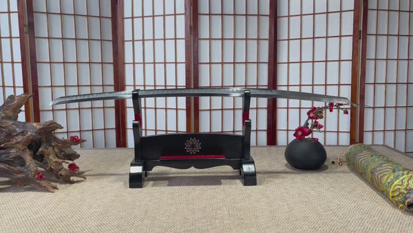 Needle Leaf Pattern Shiage-Togi Katana Blade