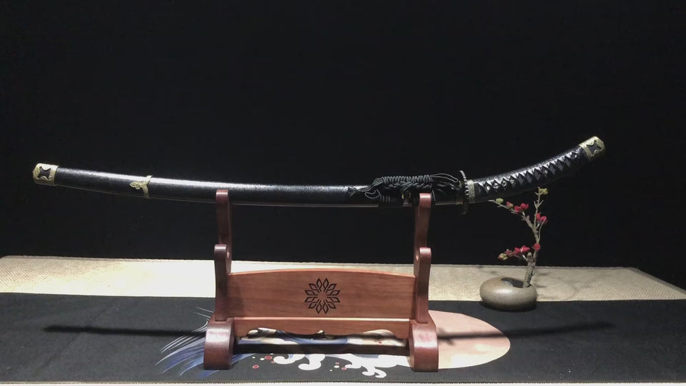 Black Tachi Sword Vs Custom Katana
